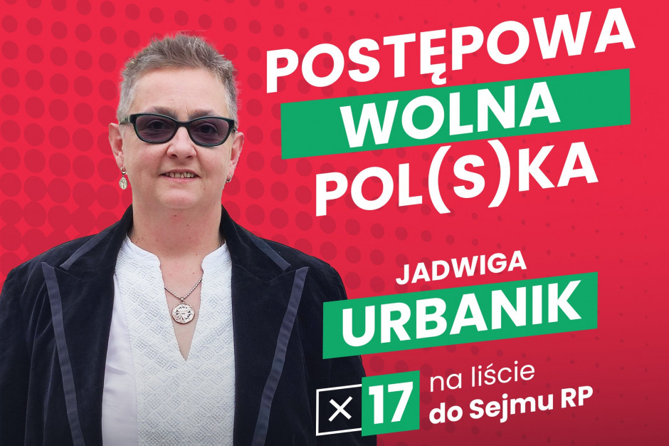 Jadwiga Urbanik - wybory 2023: kandydat na posła - okręg nr 15 (Tarnów)